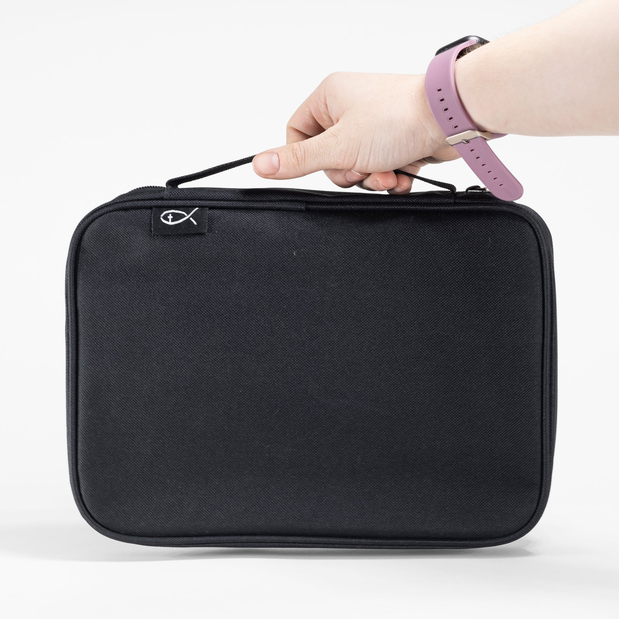 Basic Zippered Bible Cover - Canvas – Divinity Boutique